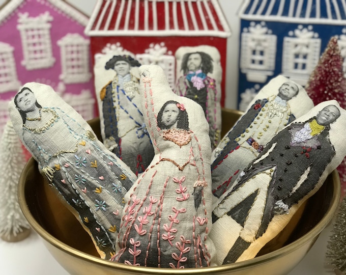 Hamilton Musical Hand Embroidered Dolls, Perfect Gift for a Hamilton ...