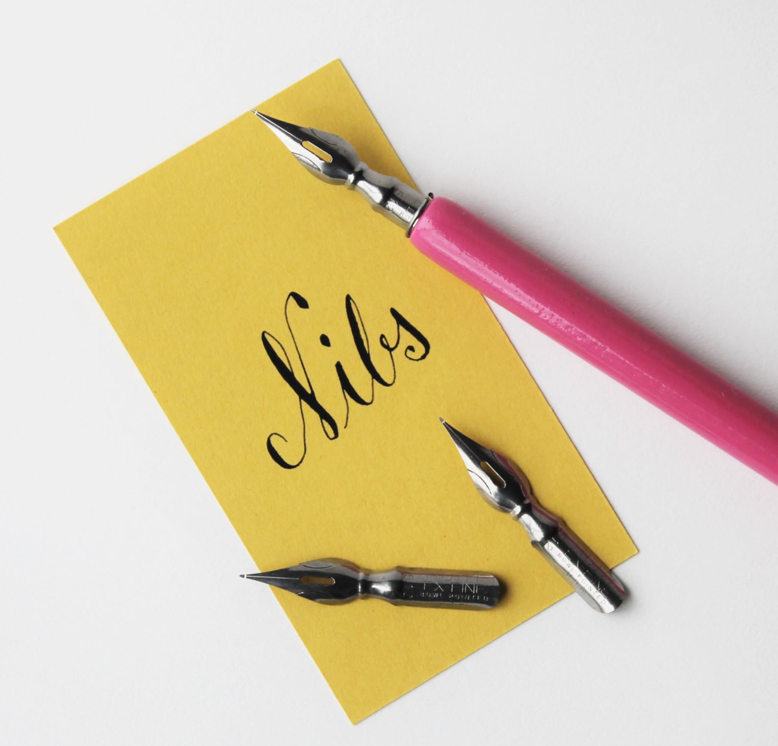 Hunt 512 Calligraphy Nib.set of 2. Calligraphy Kit. Modern Calligraphy ...