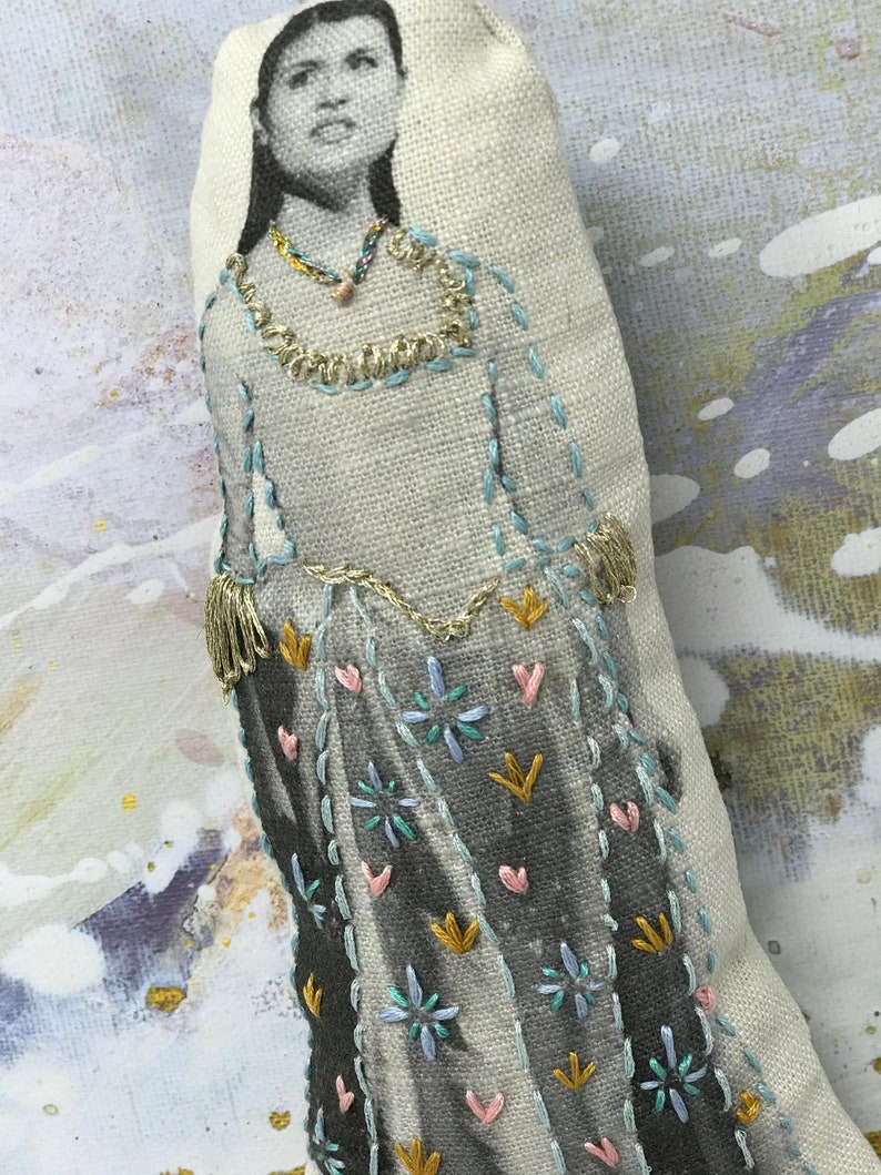 Hamilton Musical Eliza Schuyler Hamilton Hand Embroidered Doll Phillips ...