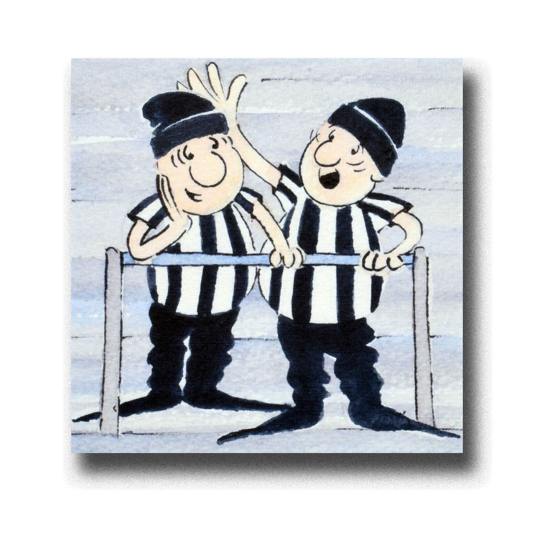 Howay the Lads Greeting Card: Original Watercolour Art - Etsy