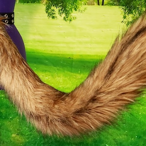 Custom Long and Fluffy Cat Tail, Choose Your Color - Etsy