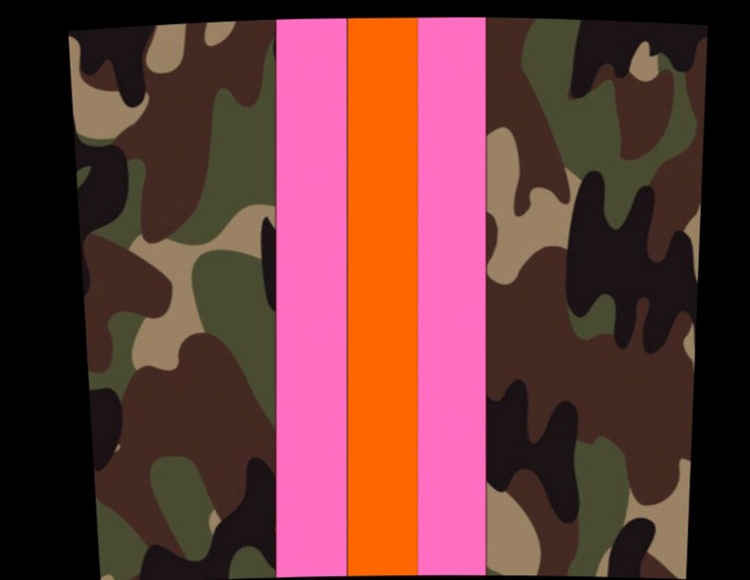 Camo Sublimation Design for Skinny Tumbler - Etsy