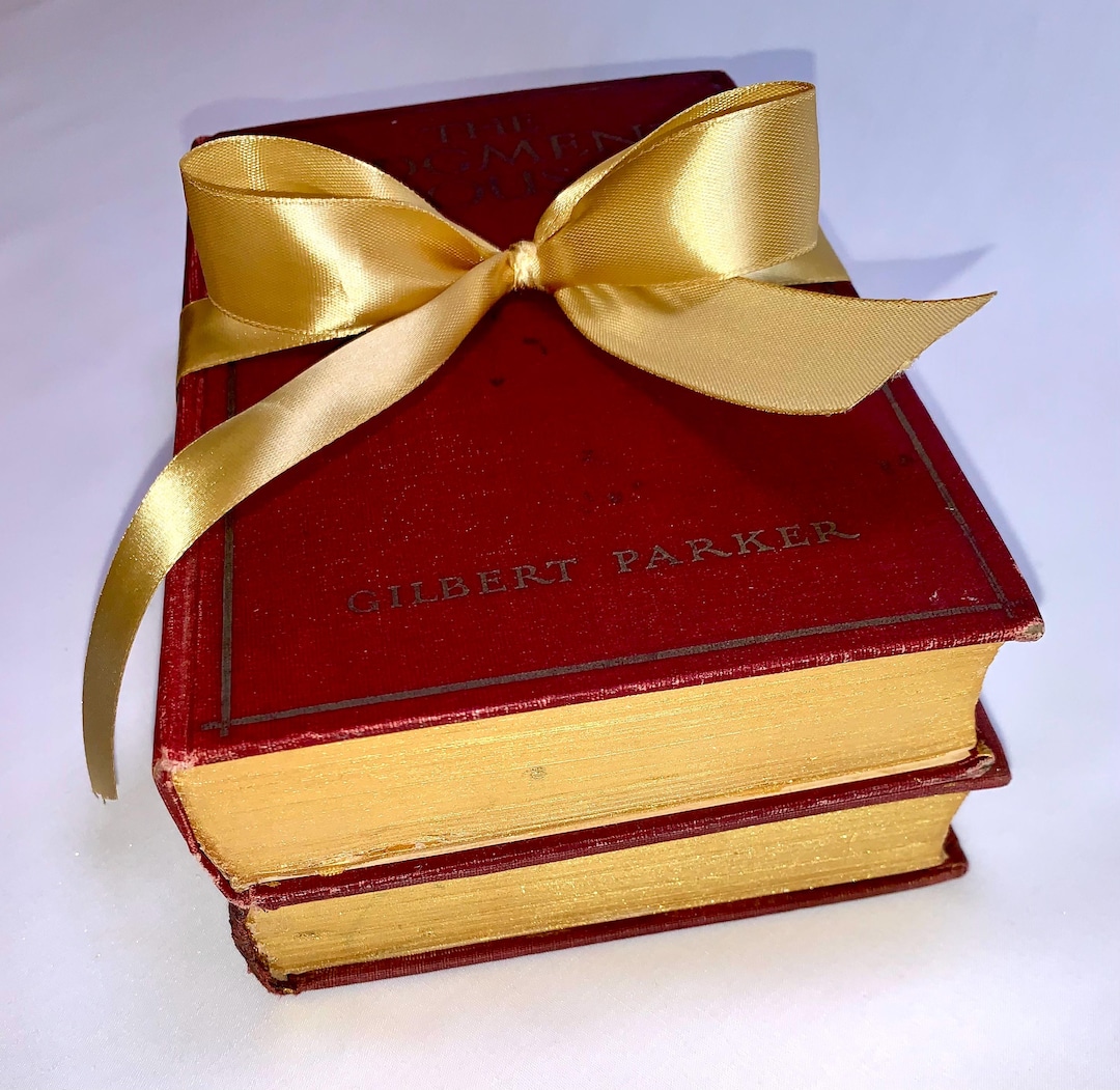 Antique Rare Red Book Set, Antique Red Books, Antique Red Book Decor ...