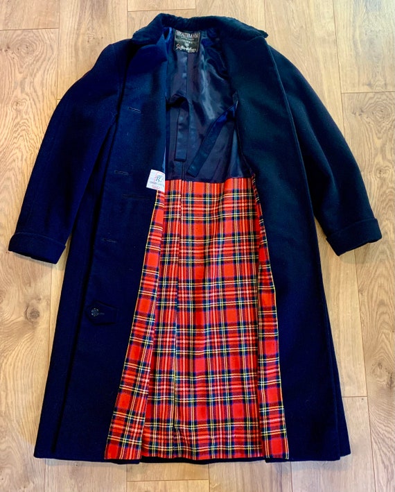 Vintage wool Crombie coat, vintage Crombie Coat, Crom… - Gem