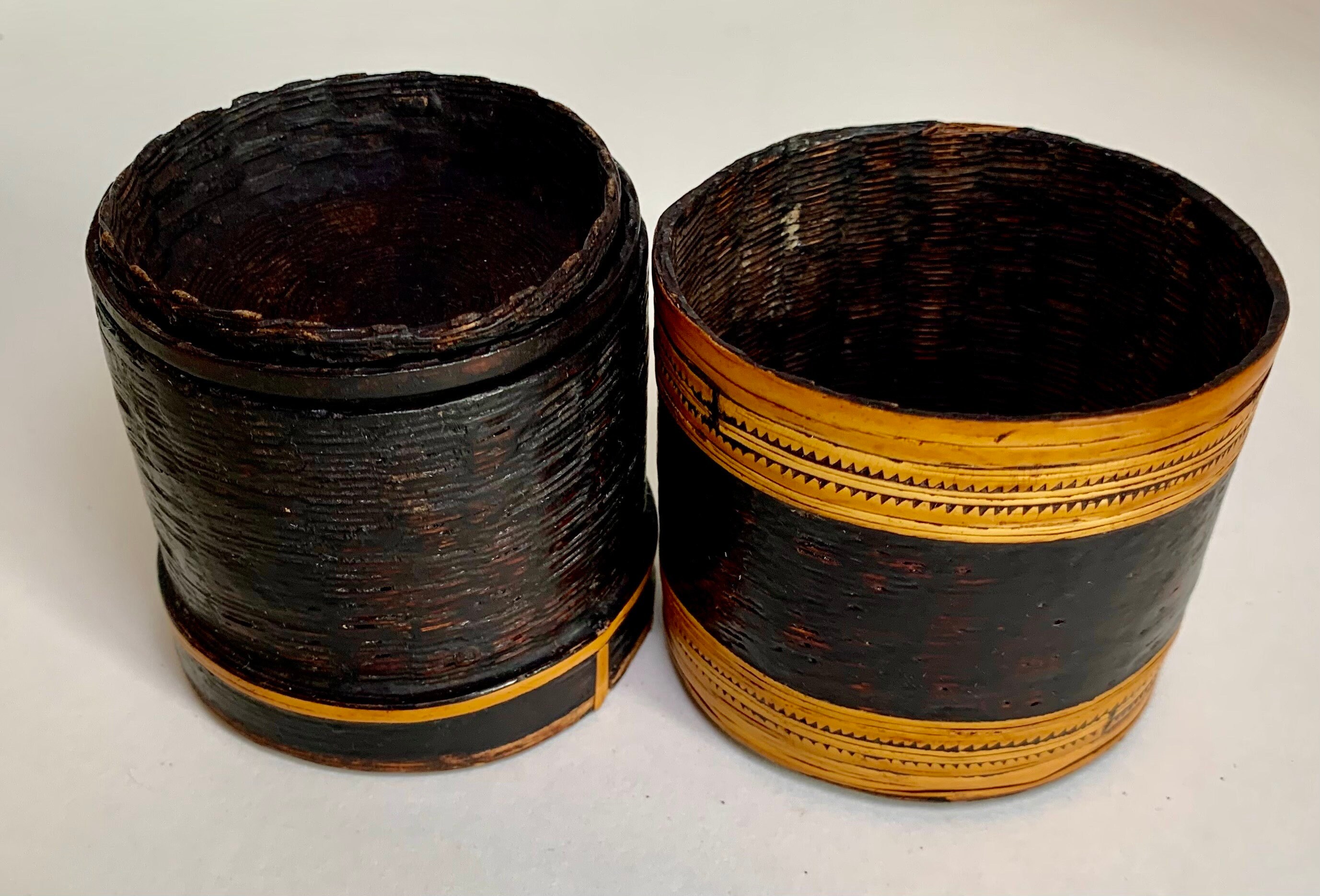 Vintage Betel Nut Box, Black Laquer Box, Tobacco Box, Burmese Betel Box ...