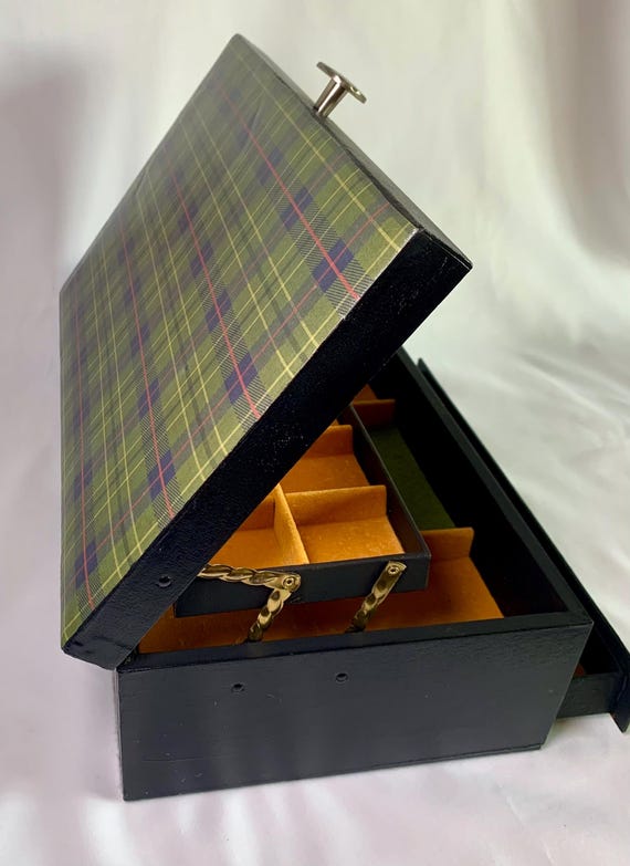 vintage buxton jewelry box - Gem