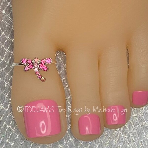 Dragonfly Toe Ring - Etsy