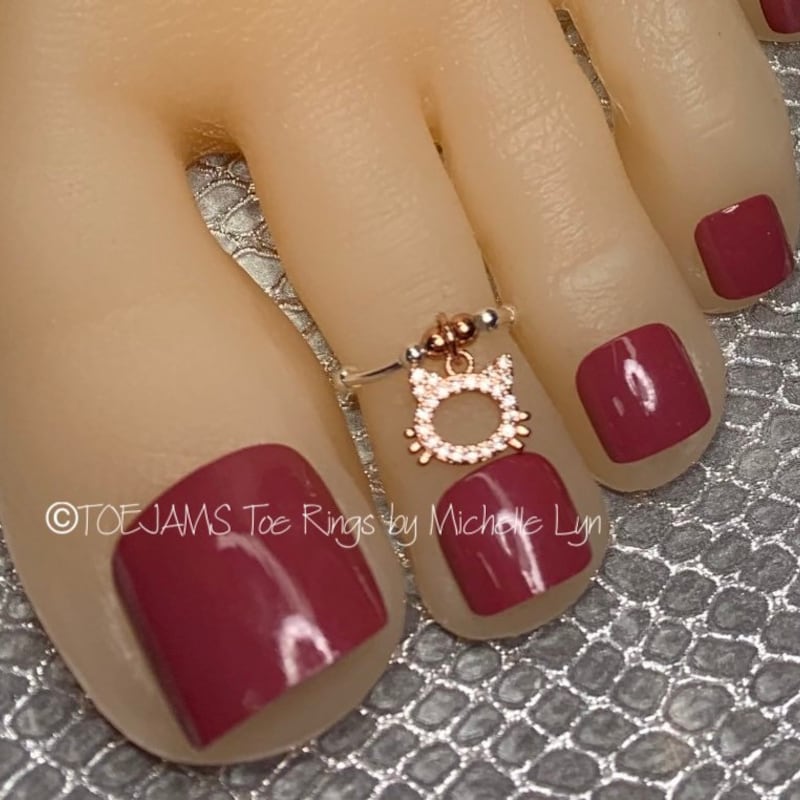 Elastic Toe Ring - Etsy