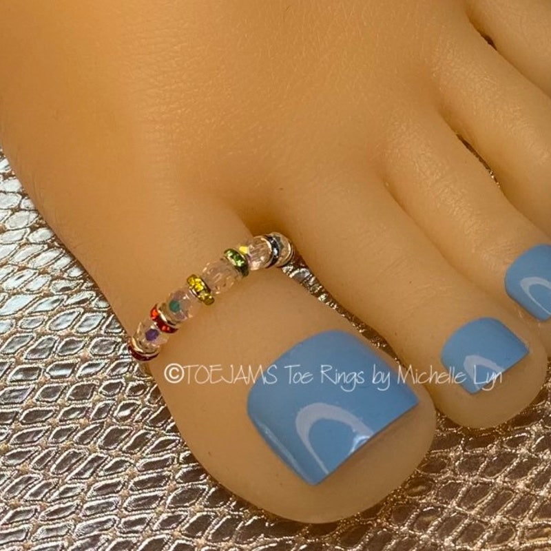 Elastic Toe Ring - Etsy