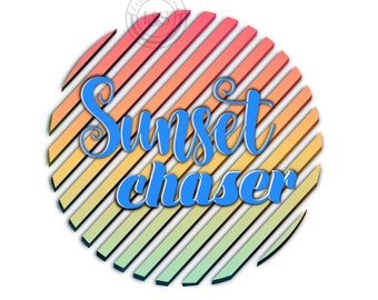 Sunset Chaser Png - Etsy