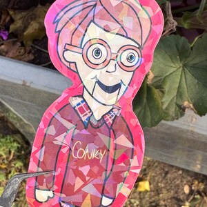 Trailer Park Boys Conky Puppet Cartoon Fanart Holographic Sticker - Etsy