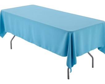 Turquoise tablecloth | Etsy