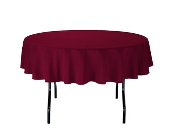 Burgundy tablecloth | Etsy