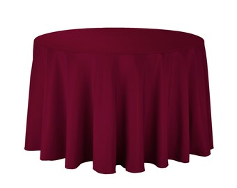 Burgundy tablecloth | Etsy