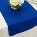 Royal Blue Polyester Table Runner Wedding Table Runners | Etsy