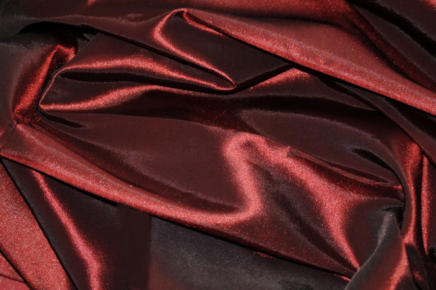 Burgundy Taffeta Fabric | Faux Silk Taffeta Fabric | Fabric by the Yard ...