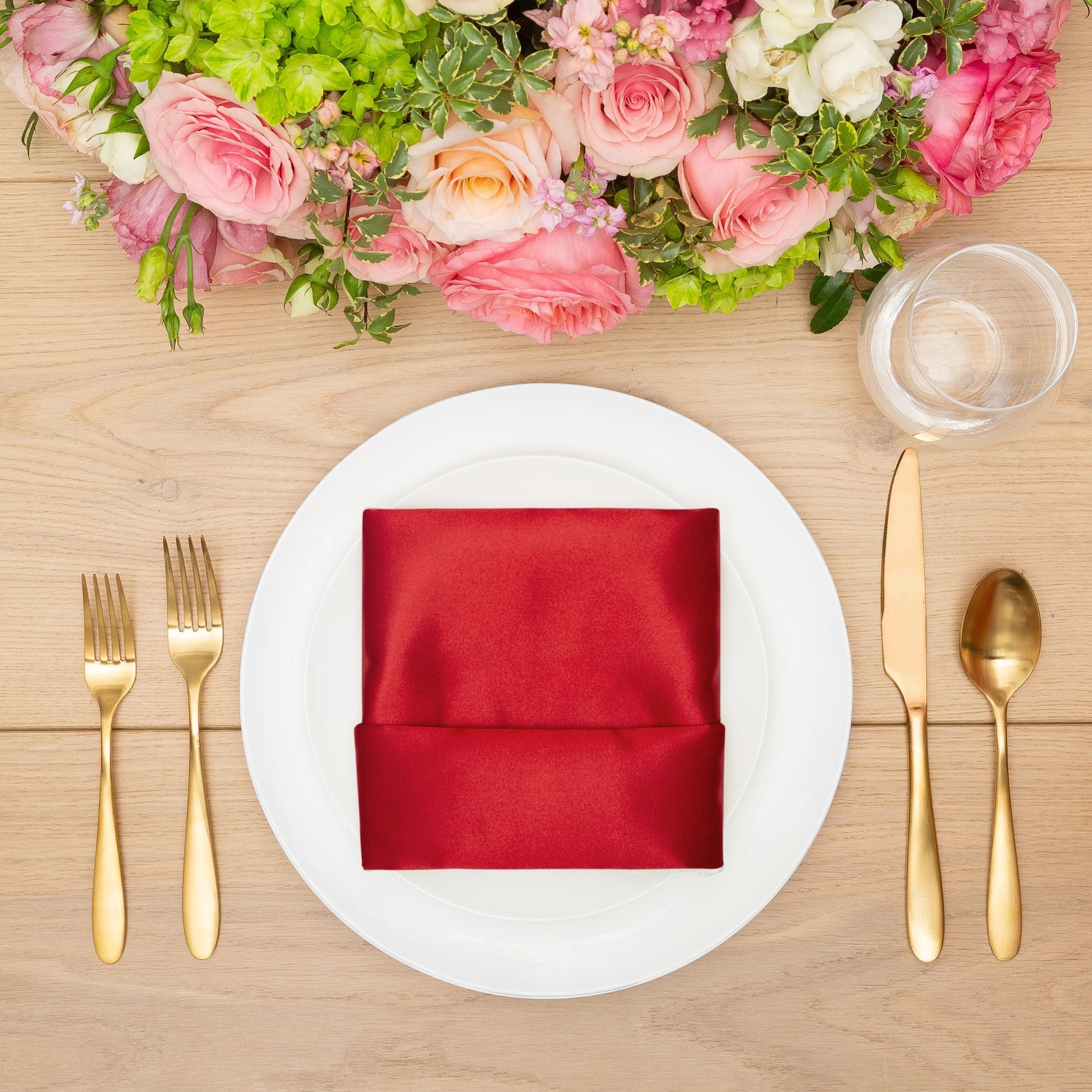 Red Napkin Satin - Etsy
