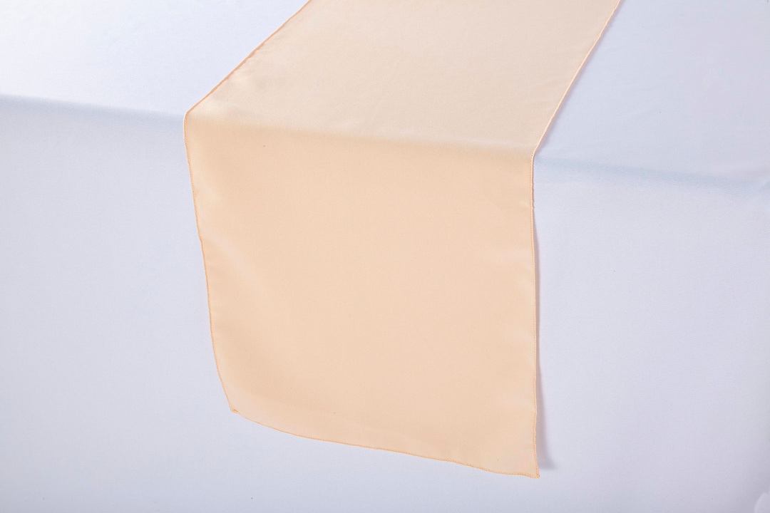 Peach Polyester Table Runner - Etsy