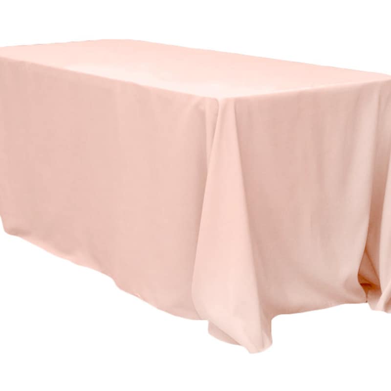 Blush Pink Tablecloth - Etsy