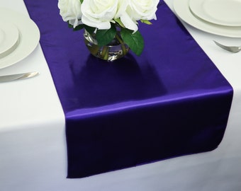 Purple Table Runner - Etsy