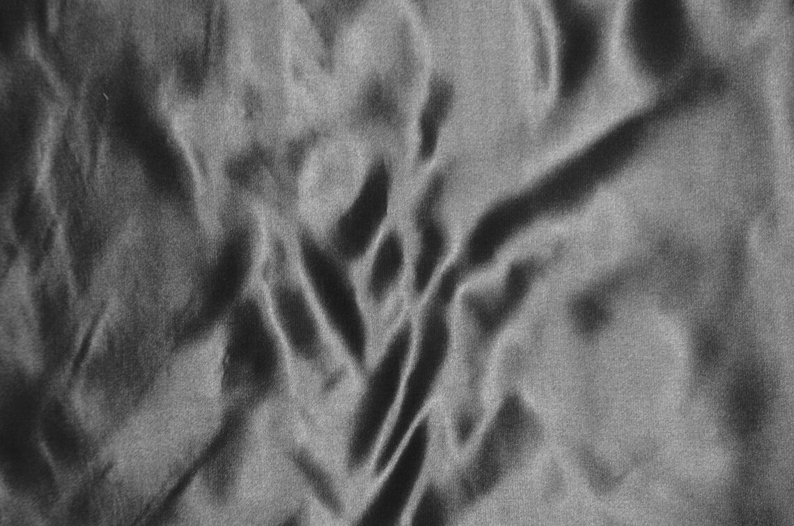 Charcoal Satin Fabric Fabric by the Yard 58/60 - Etsy