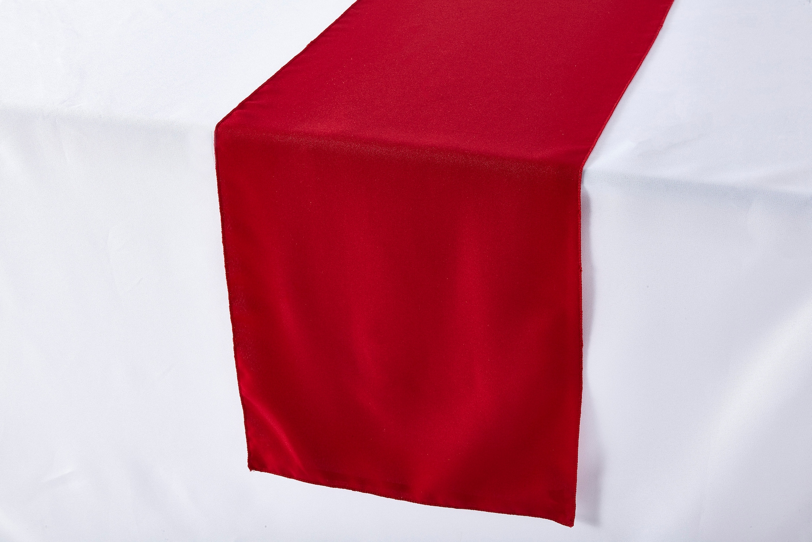 Dark Red Polyester Table Runner Wedding Table Runners - Etsy