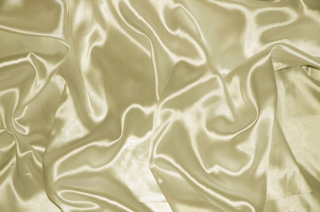 Ivory Bridal Satin Fabric | Fabric by the Yard 58"/60" Width - Etsy