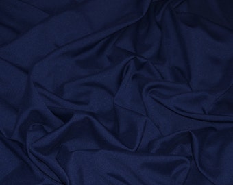 Navy Blue Stretch Velvet Fabric Velvet Fabric Yardage - Etsy