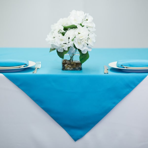 Turquoise Tablecloth - Etsy