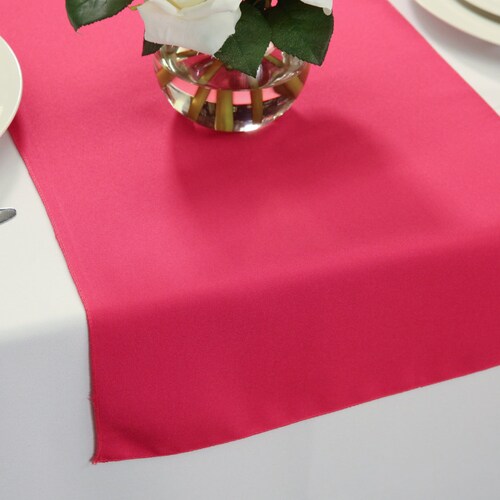Red Polyester Table Runner Wedding Table Runners - Etsy