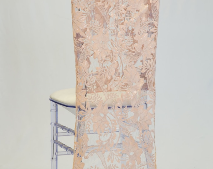 Chiffon Chiavari Chair Sash Wedding Chair Sashes - Etsy