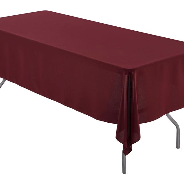 Burgundy Tablecloth - Etsy