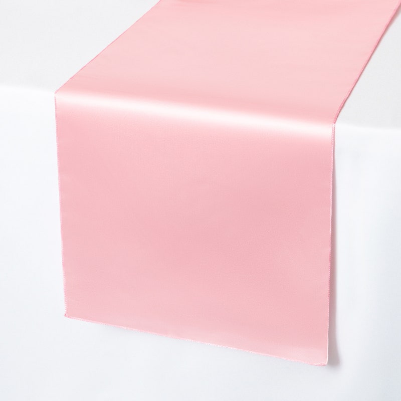 Pink Table Runner - Etsy