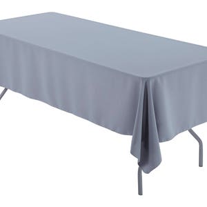 60 X 84 Rectangular Tablecloth Navy Polyester - Etsy