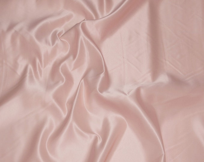 Peach Lamour Fabric Peach L'amour Dull Bridal Satin - Etsy