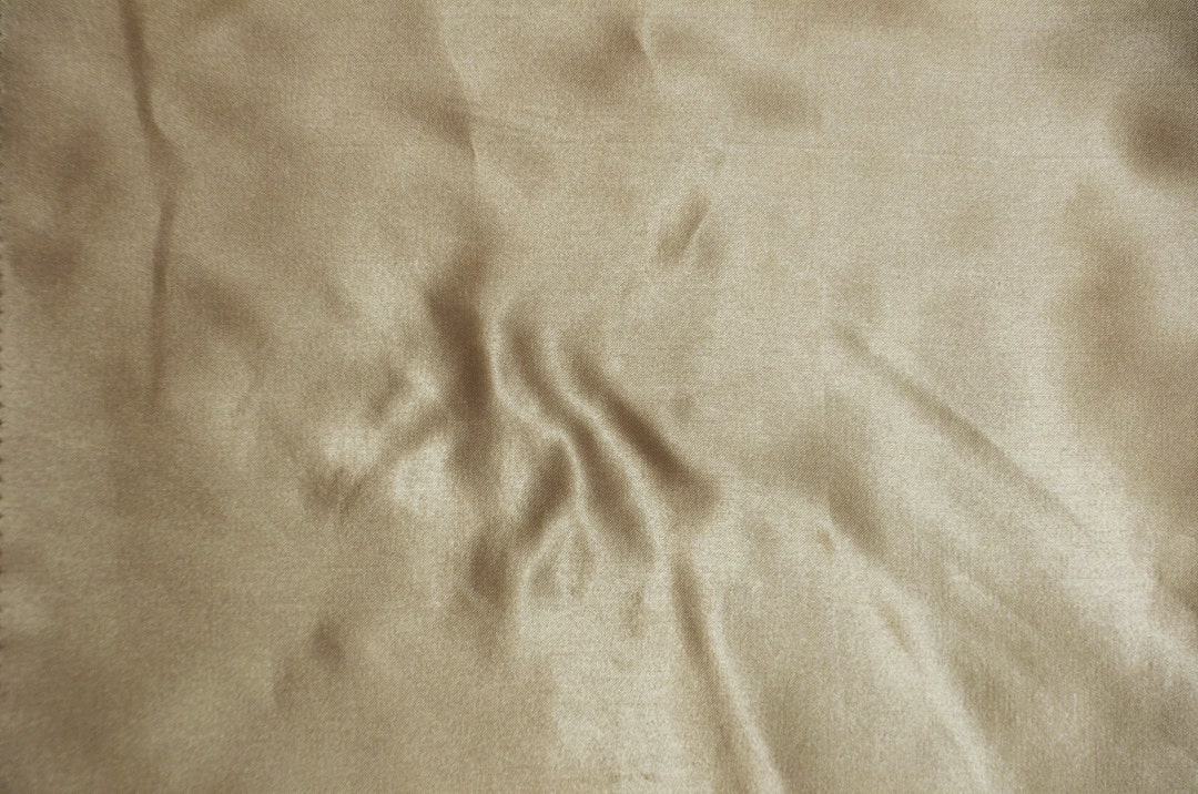 Champagne Fabric | Bridal Satin Fabric | Fabric by the Yard 58"/60 ...