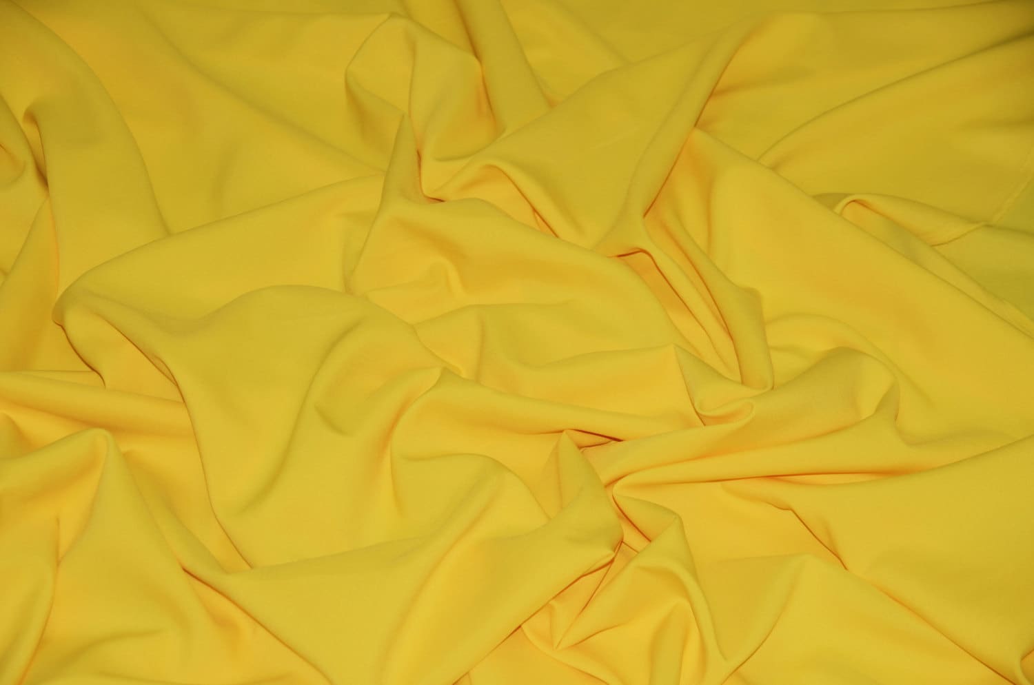 Yellow Polyester Fabric Yellow Fabric Yardage Fabric by | Etsy