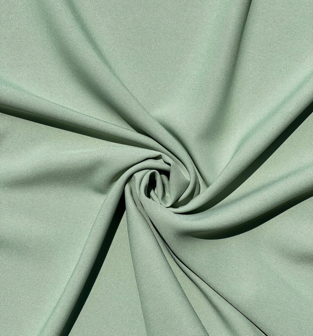 Sage Polyester Fabric | Polypoplin Fabric by the Yard 58"/60" - Etsy