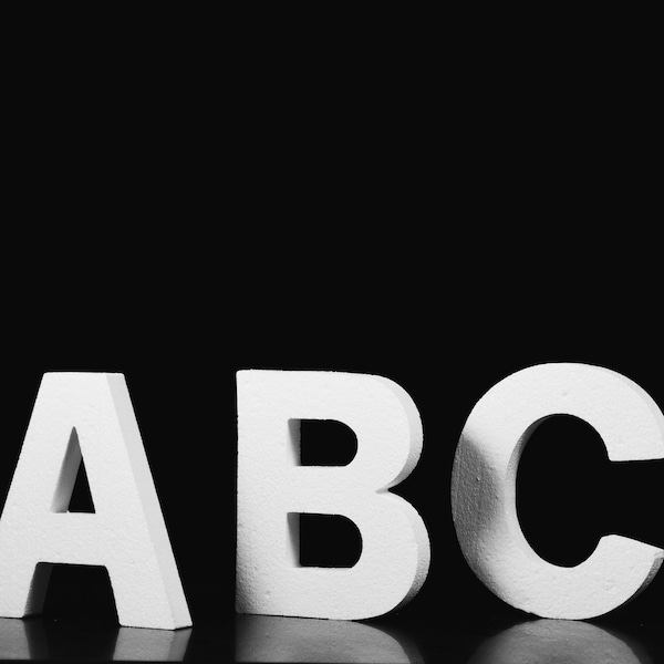 Large Foam Letters - Etsy