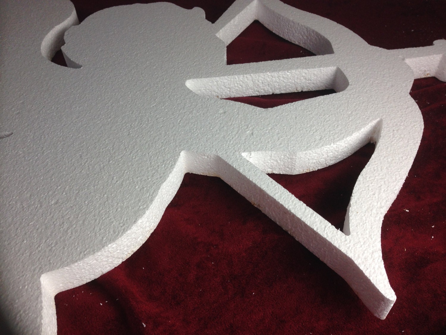 Unpainted Styrofoam Cupids for Crafts | Multiple Sizes | DIY Valentine ...