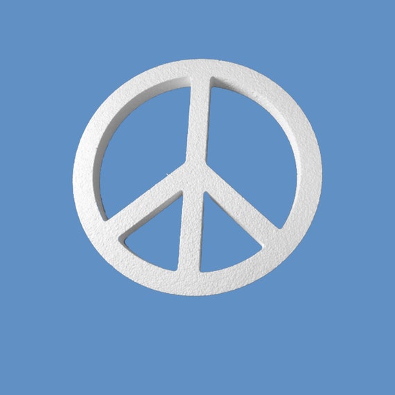 Teal Peace Sign