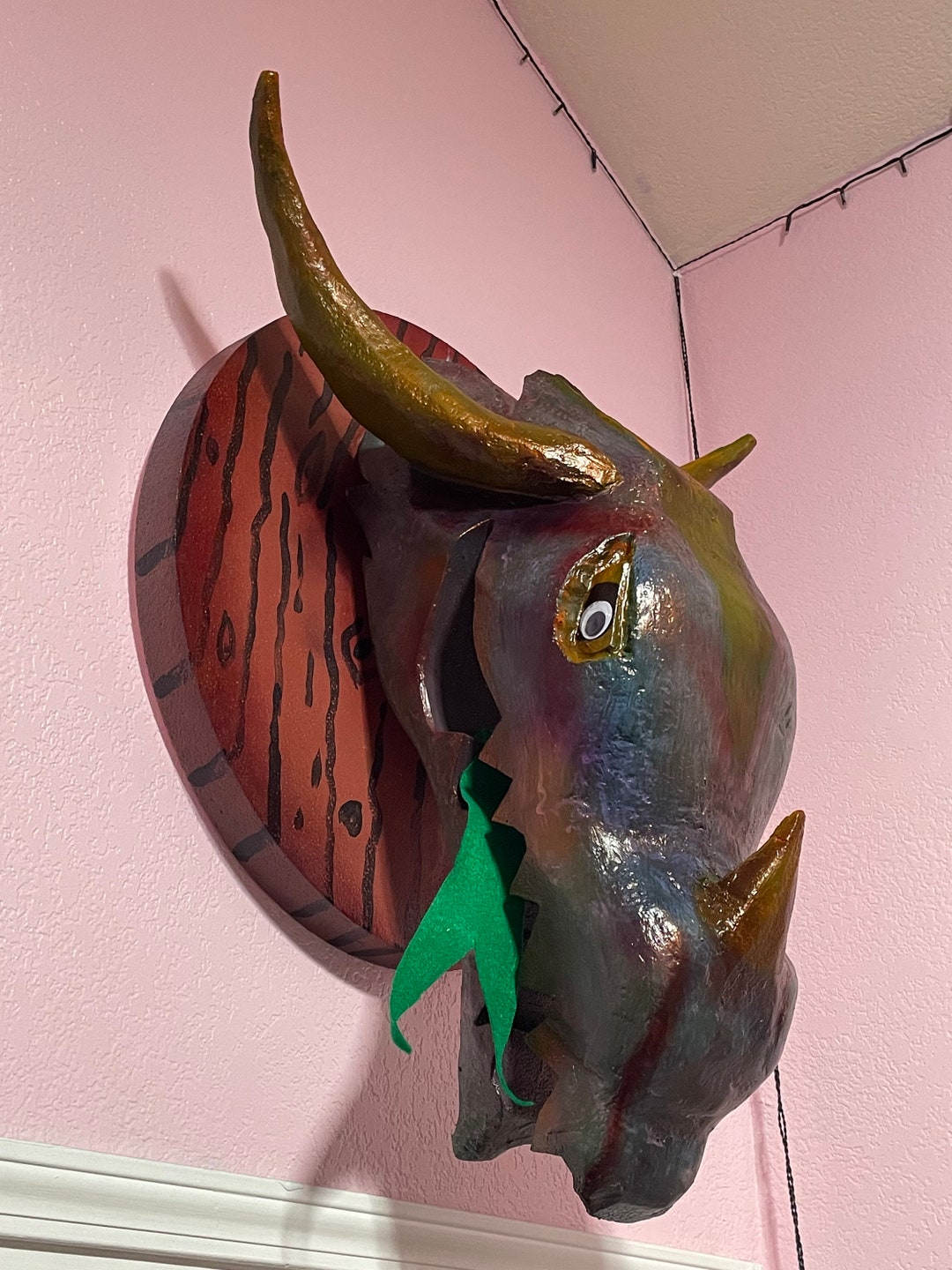 Dragon Head, Adams Family Prop, Custom Styrofoam Props, Large Styrofoam ...