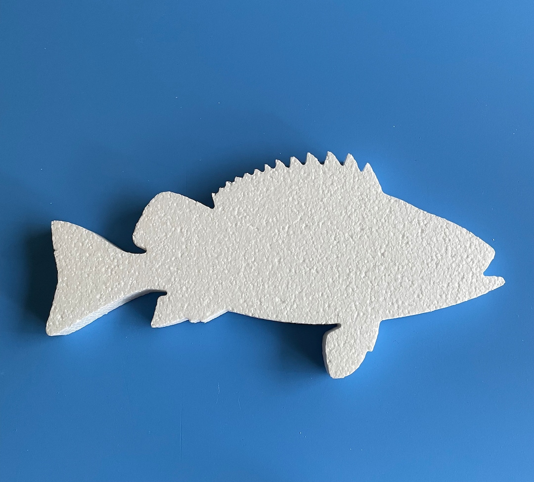 Styrofoam Bass Decorations - Perfect for Fishing-themed Parties and ...