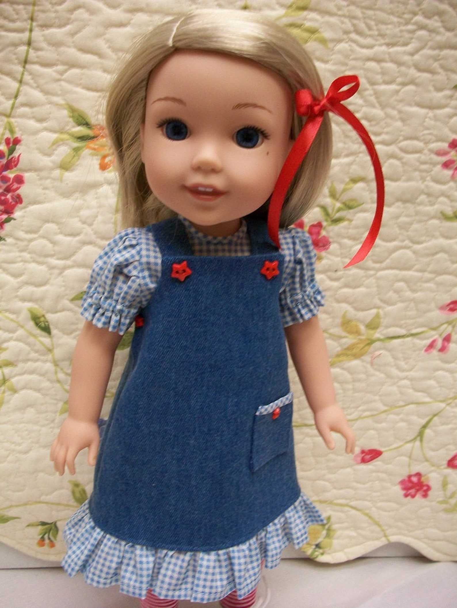 Paper Pattern Forsisters Pattern for 18 and 14.5 Wellie Wishers, Jumper ...