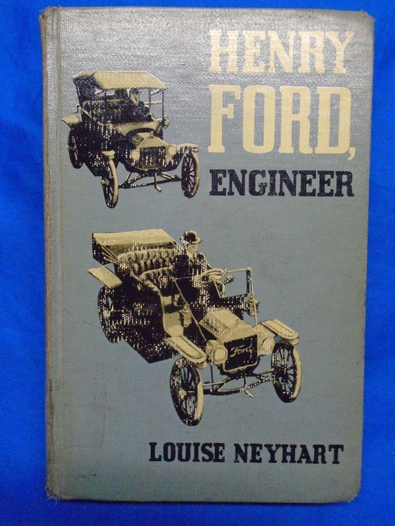 1950 First Printing of henry Ford Engineer by - Etsy