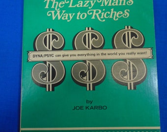 Joe Karbo Book - Etsy