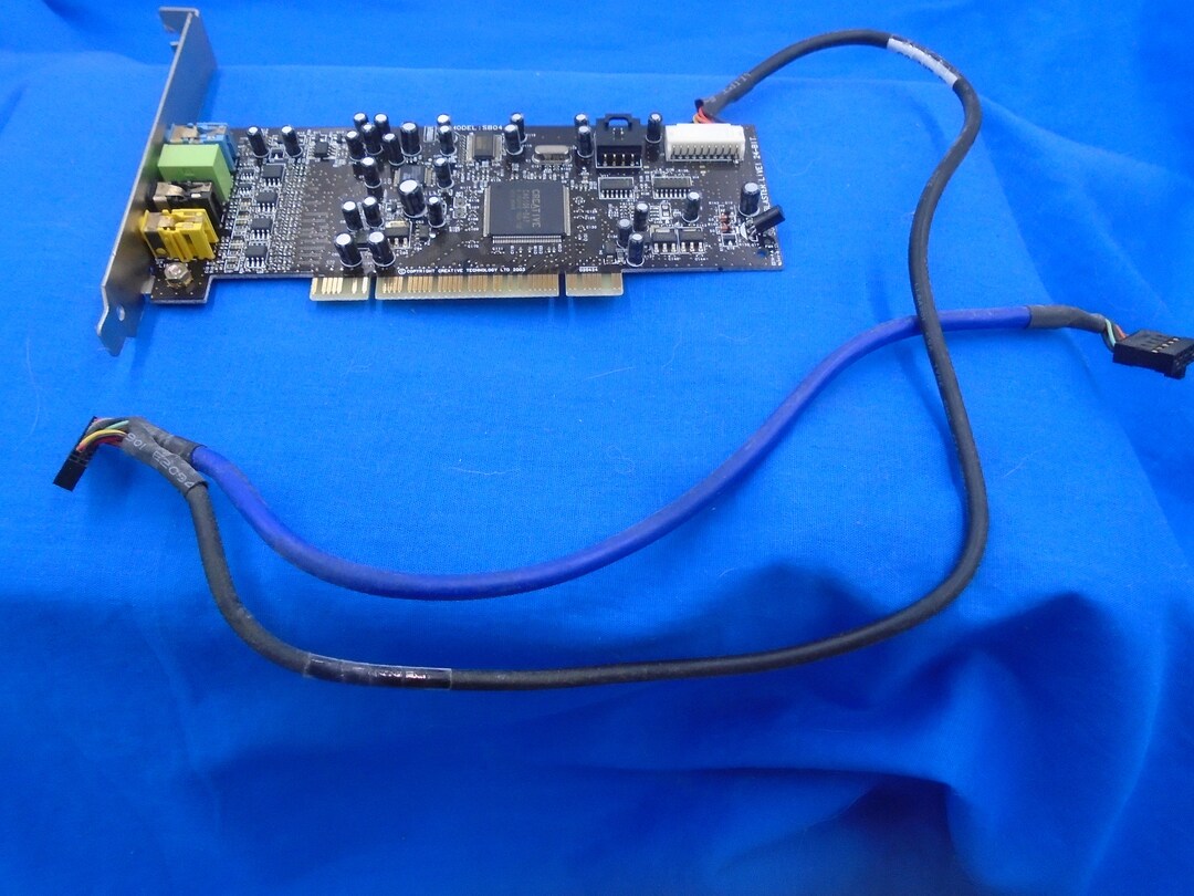 Sound Blaster Live! 24-bit Sound MAX Integrated Digital Audio Card and ...