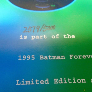 1995 Batman Forever Robin Vs. Two-face Figurines, Still Factory Sealed ...