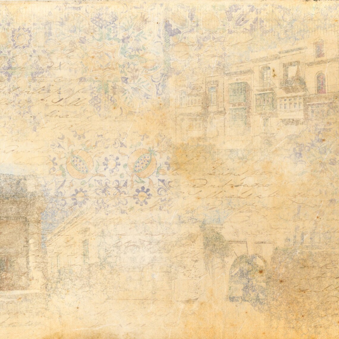 The Maltese Papers Malta Junk Journal Paper Pack, Digital Paper Pack ...