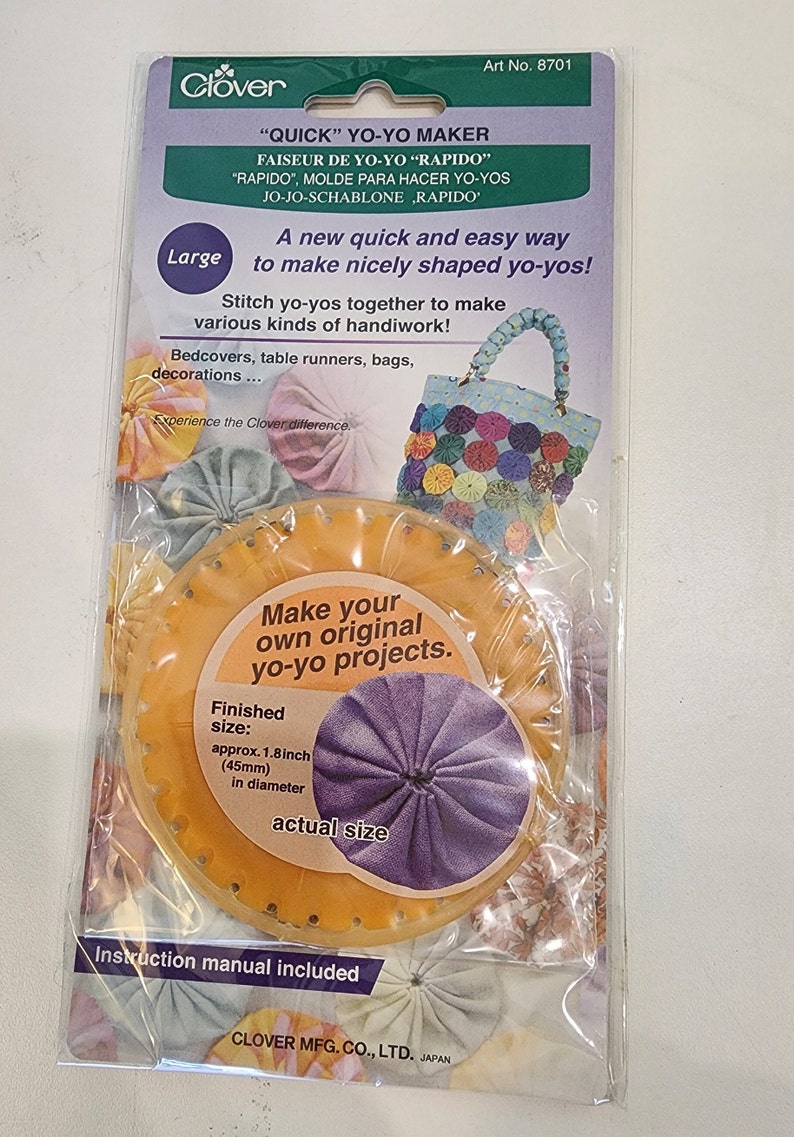 Clover Yo-yo Maker for the Large Circle Which Measures Approximately 1. ...